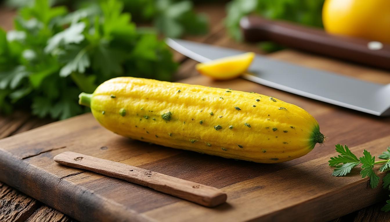 Concombre jaune : pourquoi son goût unique fait des merveilles en cuisine
